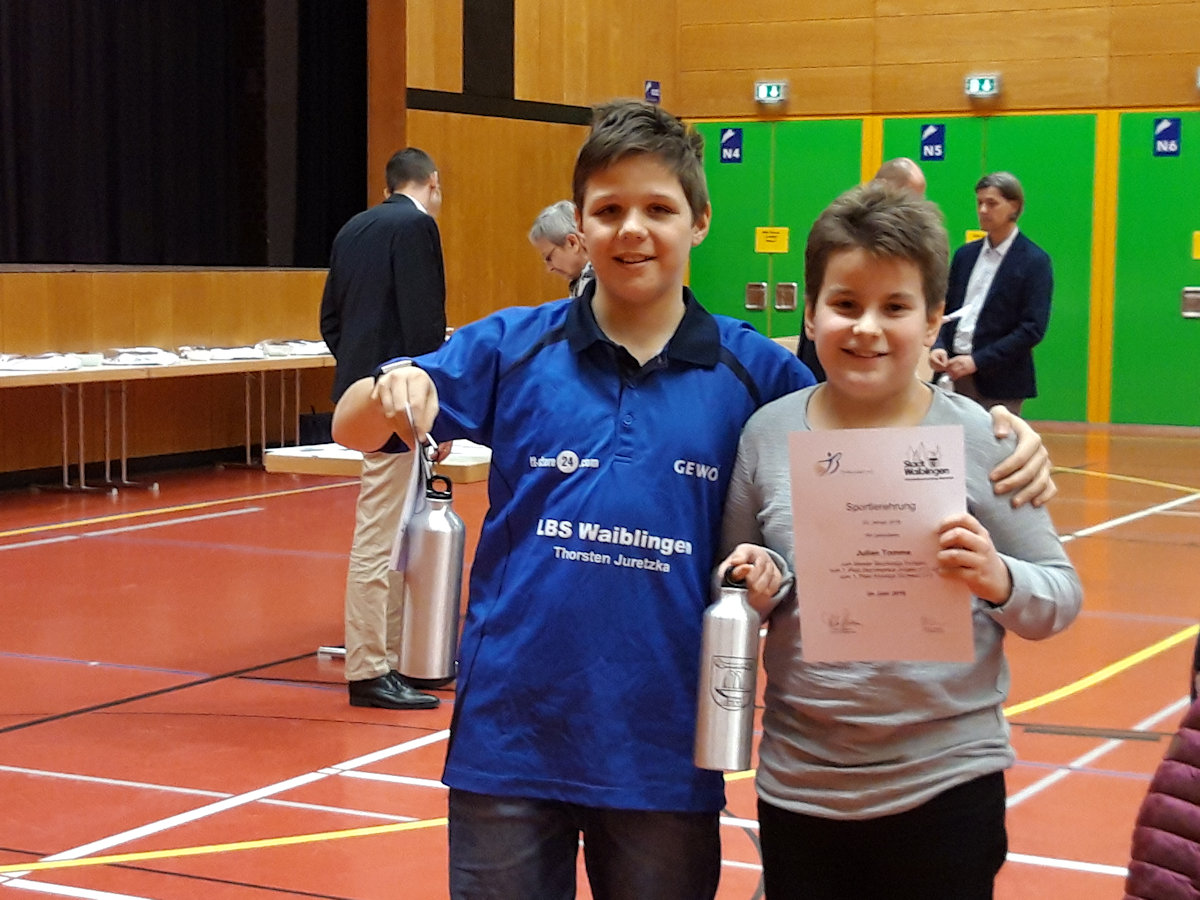 Tischtennis - News - Beinsteiner Sportlerehrung